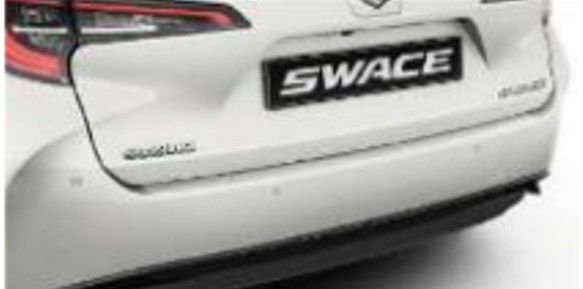 Suzuki Swace Rear bumper protection f... | Suzuki Exterior Protection ...